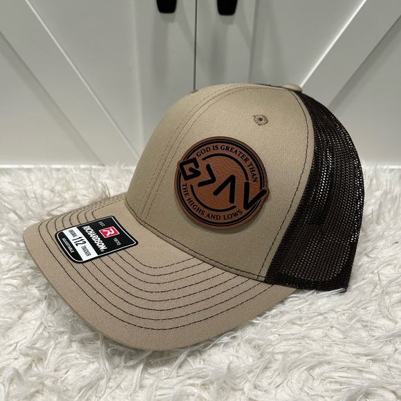 Richardson | Accessories | Laser Engraved God Is Greater Than The Highs ...